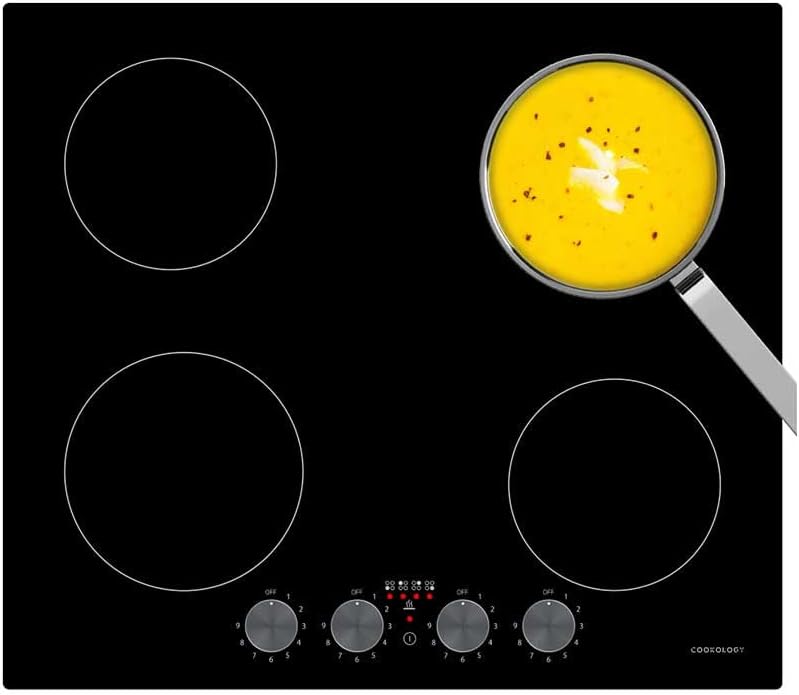 Samsung Ceramic Hob with 4 Cooking Zones, With Touch Control, Colour ...