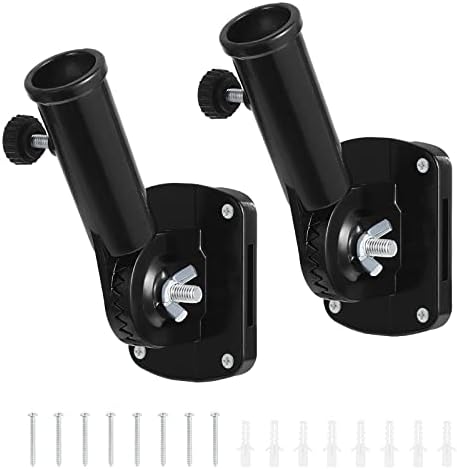 Coolty 2PCS Support de Mât de Drapeau Réglable Support de Montage de ...