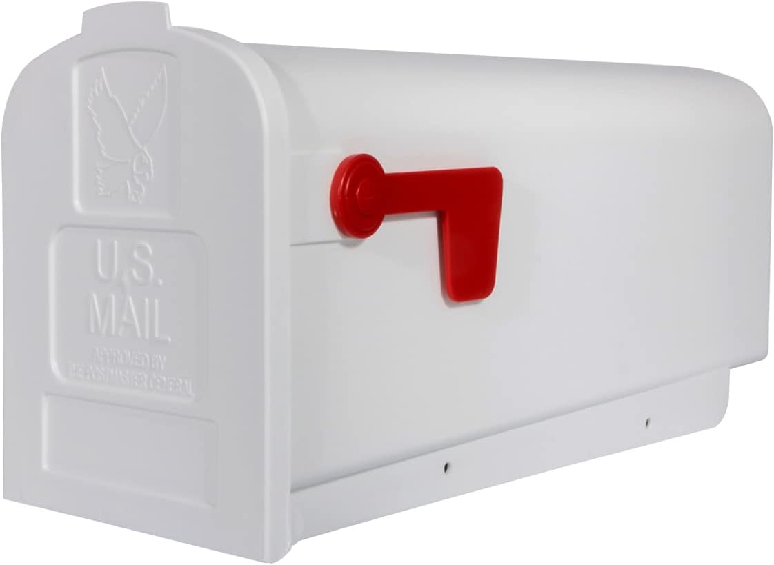 Amazon.com: Architectural Mailboxes Parsons Medium Capacity, Plastic ...