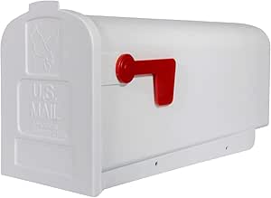 Amazon.com: Architectural Mailboxes Parsons Medium Capacity, Plastic ...