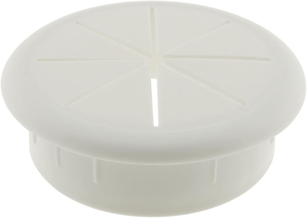 2pcs 2 Inch Desk Wire Cord Cable Grommets Hole Cover for Office PC Desk ...