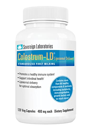 Colostrum-LD Colostrum Capsules - 120 Count - Liposomal Delivery ...
