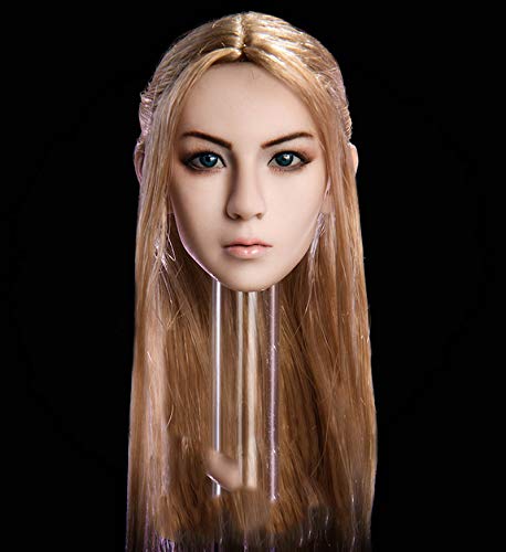 HiPlay 1/6 Scale Female Figure Head Sculpt, Beuty Charming Girl Elve ...