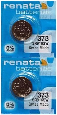 Amazon.com: Renata 379 SR521SW Batteries - 1.55V Silver Oxide 379 Watch ...