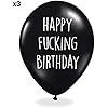 Amazon.com: Funny Party Pieces Abusive Birthday Balloons - Pack Of 12 ...