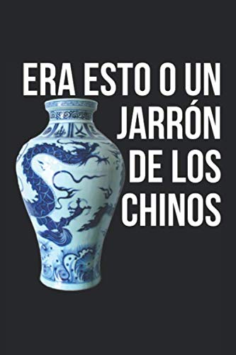 Amazon.com: Era esto o un jarrón de los chinos: Un divertido cuaderno ...