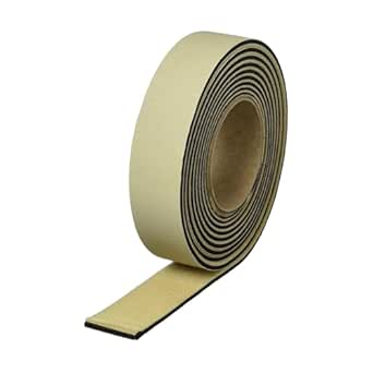 Rolyan Neoprene Strapping Material, 1/8" x 1-1/2" x 3.5 yd, Beige,Use ...