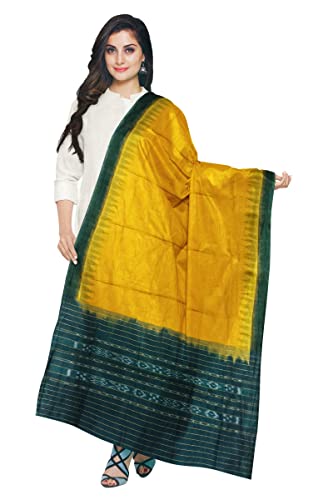 Buy ADI MOHINI NX Odisha Sambalpuri Handloom Cotton Dupatta with ...