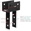 Amazon.com: eoere 2 PCS Column Caps Tie for 4x6 Beam, 4x4 Post, Post to ...