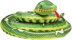 Amazon.com: 67Inch Cobra Plush Stuffed Animal Snake Cobra Snake Plush ...