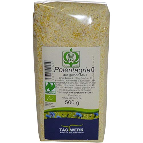 TAGWERK Polenta-Maisgrieß aus Bayern (500 g) - Bio : Amazon.de ...