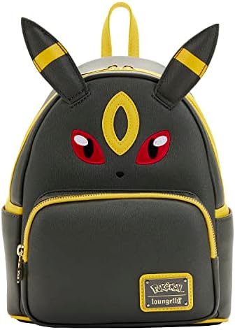 Amazon.com | Loungefly x Pokemon Pikachu Winking Face Mini Backpack ...