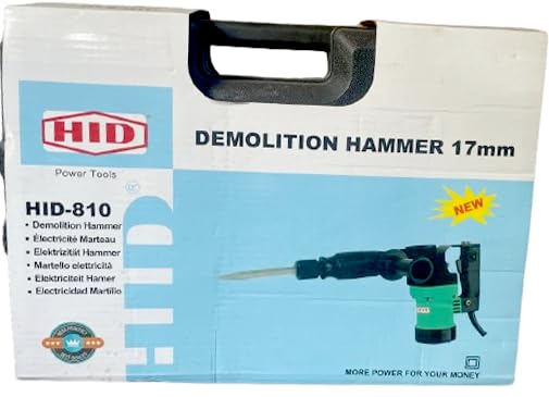 Heavy Duty Demolition Hammer/Concrete Breaker - 5KG | 1200 Watts, 3600 ...