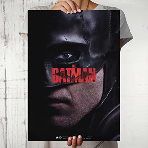 MCSID RAZZ - The Batman - STARE Design A4 Size Wall Poster (With Frame ...