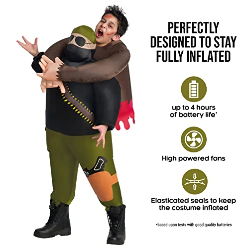 Morph Inflatable Zombie Costume For Kids Monster Hunter Blow Up ...