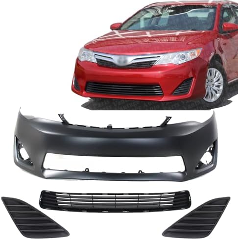 Amazon.com: Vantage Auto Parts - Front Bumper Cover Primed + Lower ...