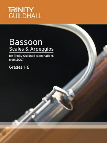 Amazon.com: Bassoon Scales & Arpeggios Grades 1-8 (Trinity Scales ...