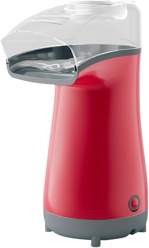 Amazon.com: Nostalgia 16 Cup Hot Air Popcorn Maker | Makes Hot, Healthy ...
