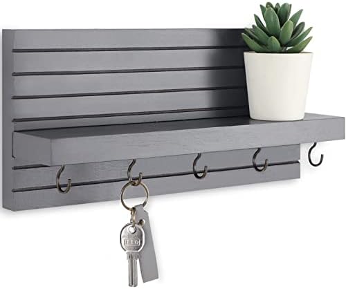 Amazon.com: Lwenki Decorative Key Holder for Wall with Shelf, Entryway ...