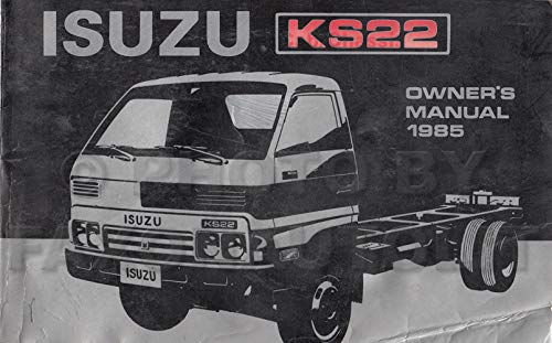1985 Isuzu I-Mark Owner's Manual Original FWD: Isuzu: Amazon.com: Books