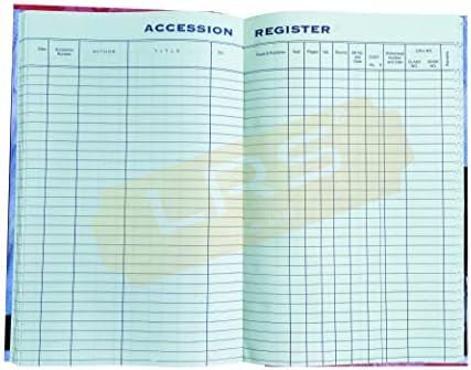 LRS Library Accession Register - Leather Binding (200 Pages- 5000 ...