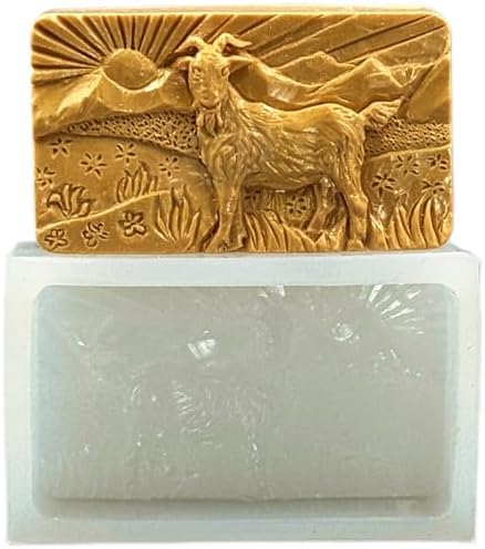 Amazon.com: Goat Milk Silicone Mold SOAP Plaster Wax Resin Clay
