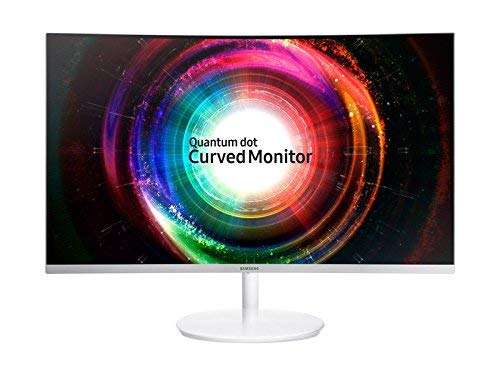 Samsung 27 inch (68.4 cm) Curved QLED Backlit Computer Monitor - WQHD ...