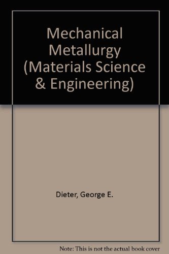 Amazon.in: Buy Mechanical Metallurgy (Materials Science & Engineering ...