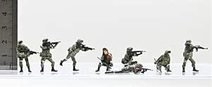 Amazon.com: for 3R Russian Combat Group 8 Members Group 1/72 Figure Pre ...