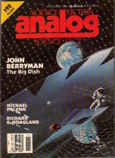 Analog Science Fiction Science Fact November 1986 (Vol. CVI, No. 11 ...