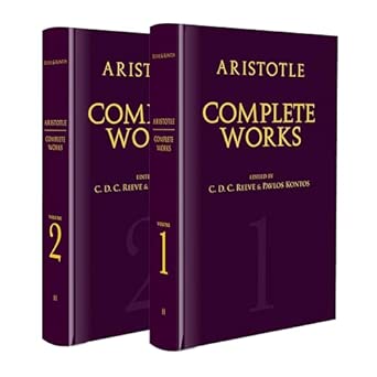 Aristotle: Complete Works: Two-Volume Set: Aristotle, Reeve, C. D. C ...