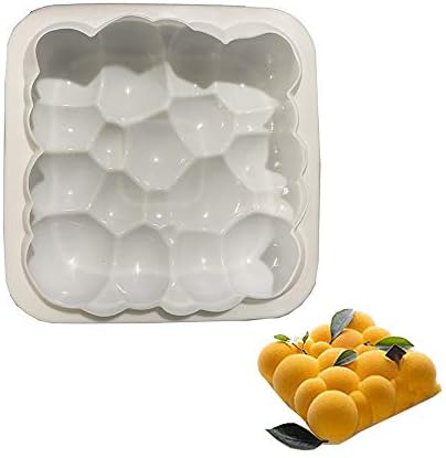 Amazon.com: kenman 8 Cup Diamond Chocolate Silicone Dessert Mould ...