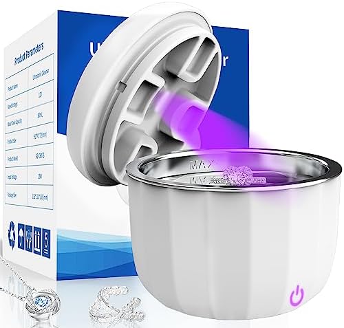 Amazon.com : Portable Ultrasonic Retainer Cleaner 80mL,Cleans with just ...