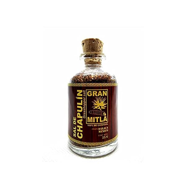 Gran Mitla 4 Pack Mexican Salt Kit 4 0.88 oz mini jars of Sal de Gusano ...