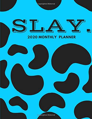 Amazon | Slay: 2020 Monthly Calendar Planner/ 12 Month Vision Board ...