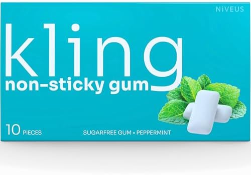Amazon.com : Kling Orthodontic Chewing Gum – Sugar Free Xylitol Gum for ...