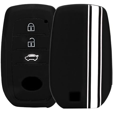 JVCV® Car Key Cover Compatible with Toyota Innova Crysta Hycross ...
