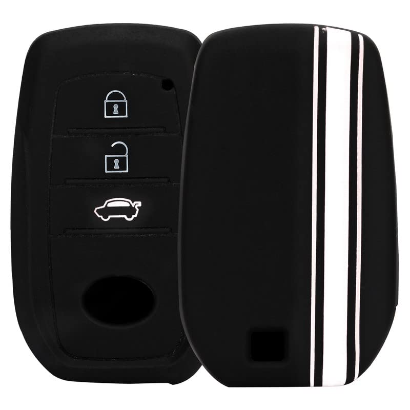 JVCV® Car Key Cover Compatible with Toyota Innova Crysta Hycross ...