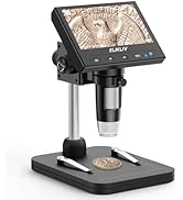 Amazon.com : Elikliv Microscope, LCD Digital Coin Microscope 1000x ...