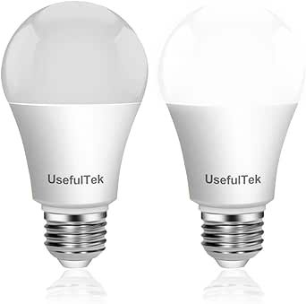 USEFULTEK Dusk to Dawn Sensor Bulbs-Auto ON/Off Outdoor Sunlight Sensor ...