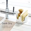 Amazon.com - Double Sponge Holder, 2 Slot Diatomite Stone Sponge Holder ...