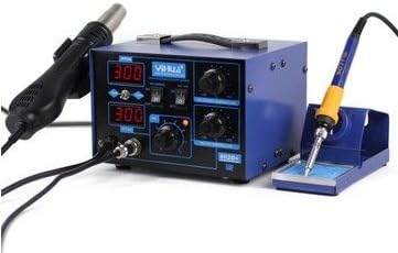 2 in 1 YH-862D+ Dual Digital Rework Station Hot Air Gun+Soldering Iron ...