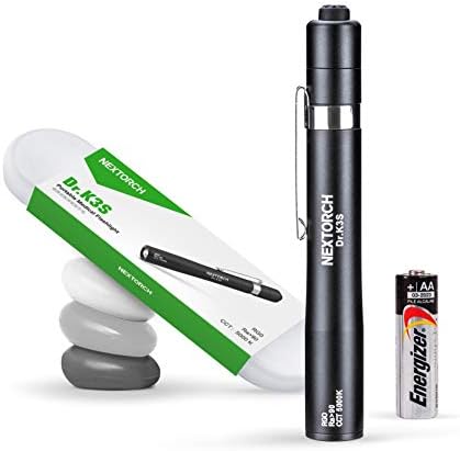 Nextorch Medical LED Pen Light, Penlight with Pupil Gauge for Doctors ...