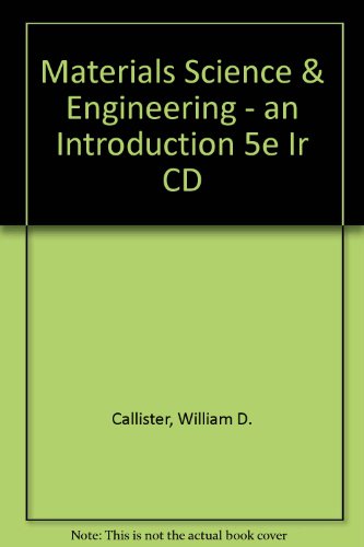 『Materials Science & Engineering - an Introduction 5e Ir - 読書メーター