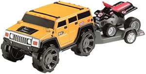 Amazon.com: Little Tikes Hummer H2 Hauler with Off-Road ATV : Toys & Games