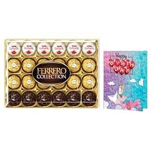 Ferrero Collection T24, 269g with Random Design Happy Birthday ...