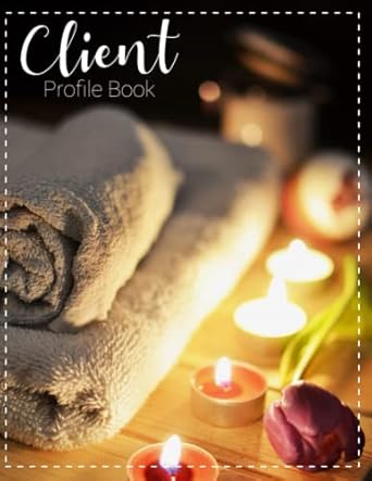Client Profile Book: Client Treatment Record Book | Gifts for Small ...