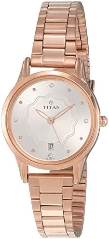 Titan Karishma Analog Silver Dial Women's Watch NM2628WM01/NN2628WM01 ...