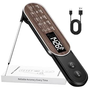 Amazon.com: HOPEPOP Meat Thermometer Digital - Instant Read Food ...