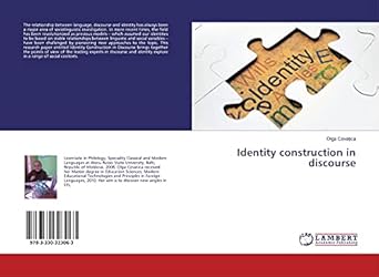 Identity construction in discourse: Covațica, Olga: 9783330323063 ...